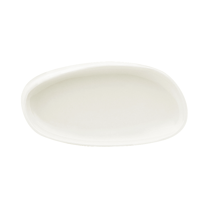 ΠΙΑΤΕΛΑ WELLCOME WARM WHITE ΟΒΑΛ 33x14cm