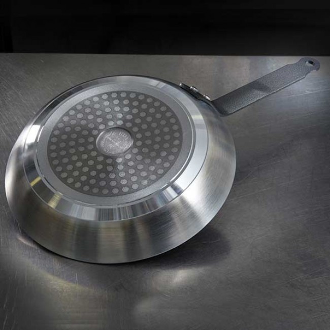 ΤΗΓΑΝΙ ΑΛΟΥΜΙΝΙΟΥ ΑΝΤΙΚΟΛΛΗΤΙΚΟ INDUCTION (5mm-Φ28cm) Λαβή INOX 'FAYMONT'