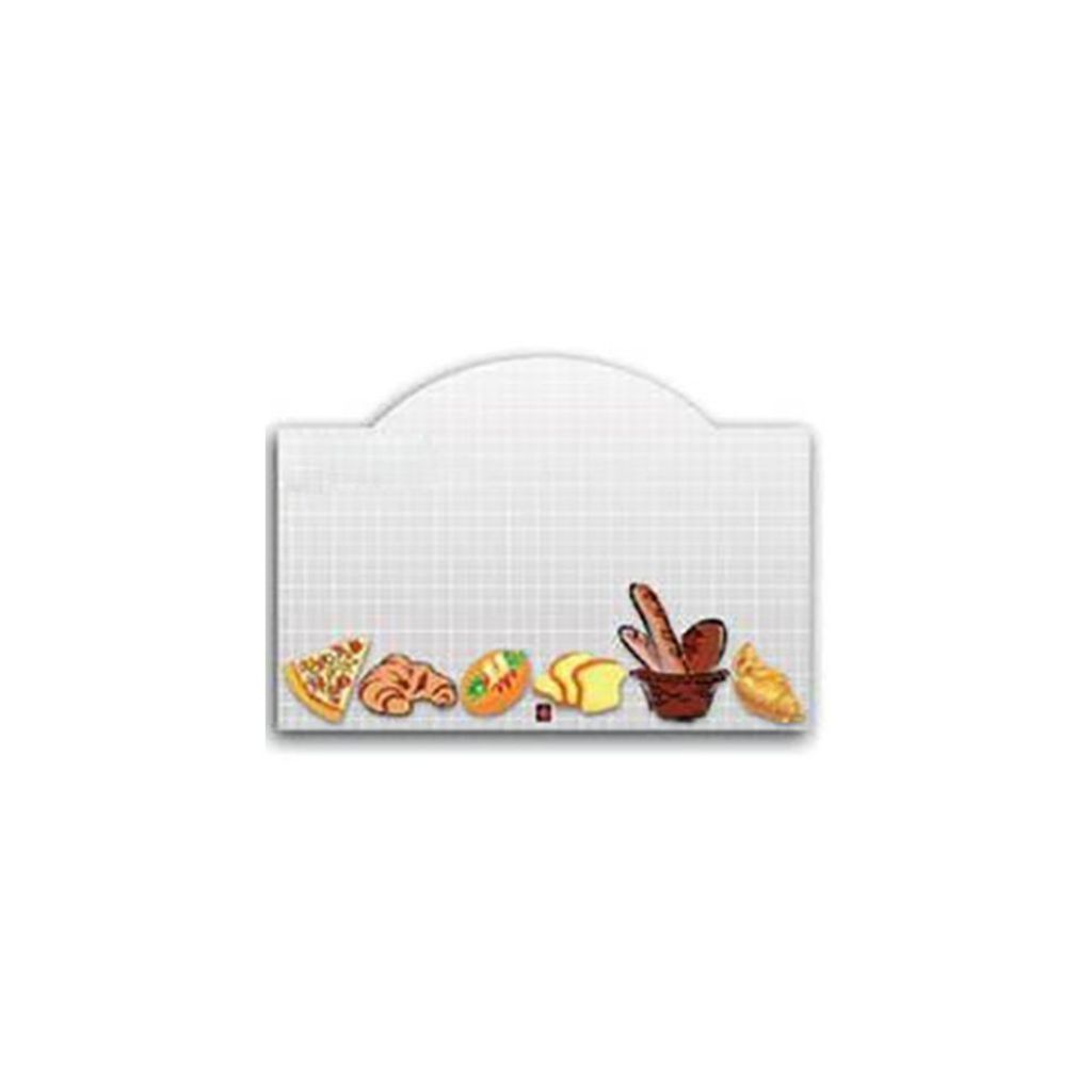 ΤΑΜΠΕΛΑΚΙ ΠΛΑΣΤΙΚΟ (10x7cm) 'ΑΡΤΟΠΟΙΗΜΑΤΑ' Σετ 10Τ 'F&B'