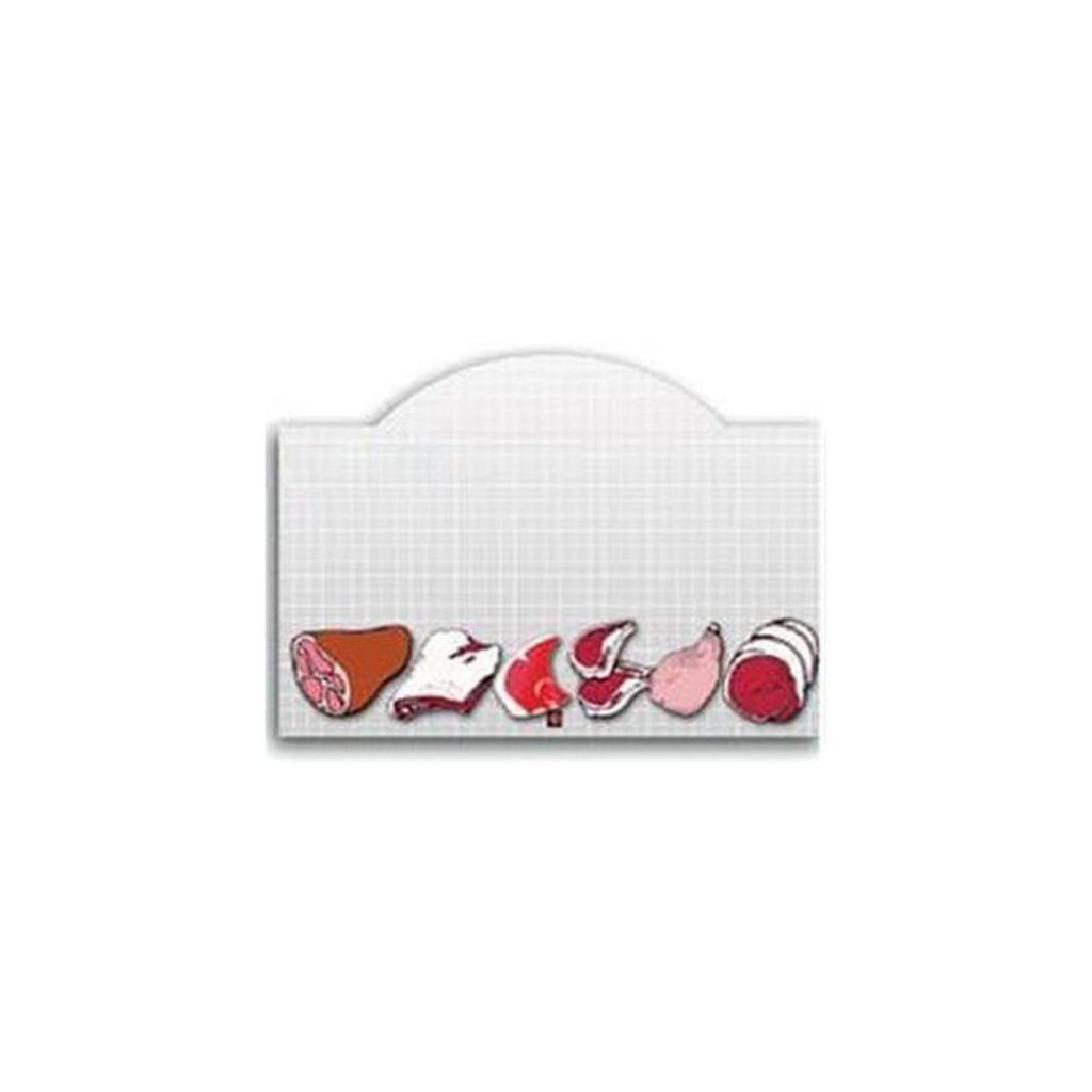 ΤΑΜΠΕΛΑΚΙ ΠΛΑΣΤΙΚΟ (10x7cm) 'FAST FOOD' Σετ 10Τ 'F&B'