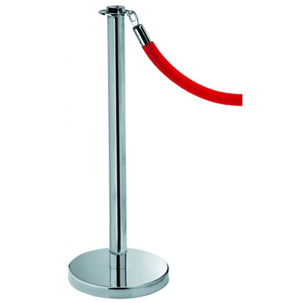 ΚΟΛΩΝΑΚΙ Διαχωριστικό INOX (Φ32Χ91cm) με Επίπεδη Κεφαλή