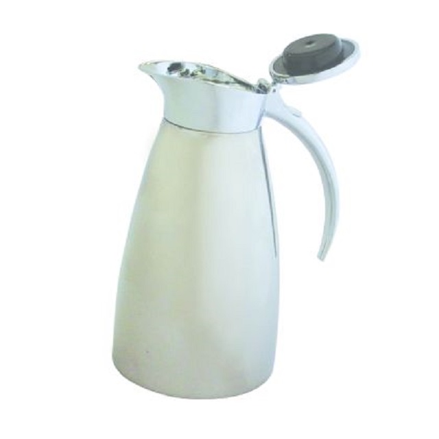 ΚΑΝΑΤΑ ΘΕΡΜΟΣ INOX 1.0lt ΛΕΥΚΗ 'F&B'