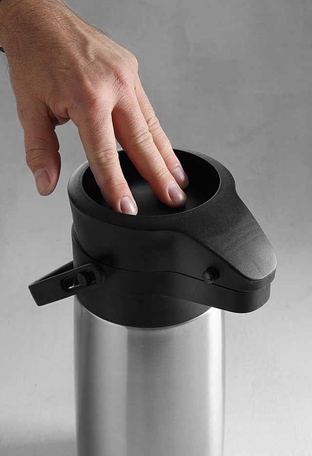 ΚΑΝΑΤΑ ΘΕΡΜΟΣ INOX 2.2lt Air Pot 2πλού Τοιχώματος