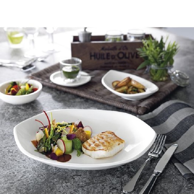 ΠΙΑΤΕΛΑ Πορσελάνης ΒΑΘΙΑ ΕΞΑΓΩΝΗ (26x20cm) 'Villeroy & Boch - Artesano'