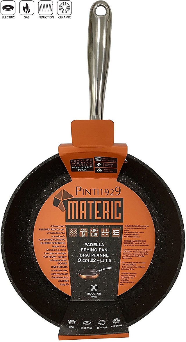 ΤΗΓΑΝΙ ΑΛΟΥΜΙΝΙΟΥ ΑΝΤΙΚΟΛΛΗΤΙΚΟ INDUCTION (4mm-Φ30cm) Λαβή INOX ...