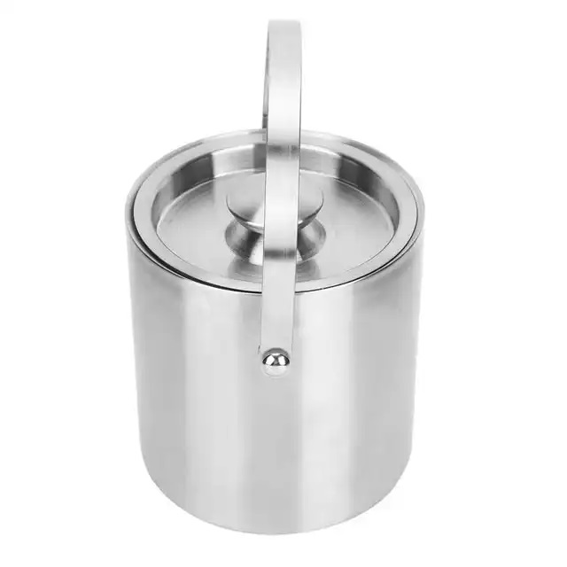 ΠΑΓΟΔΟΧΕΙΟ INOX (2lt) με Καπάκι και Λαβή